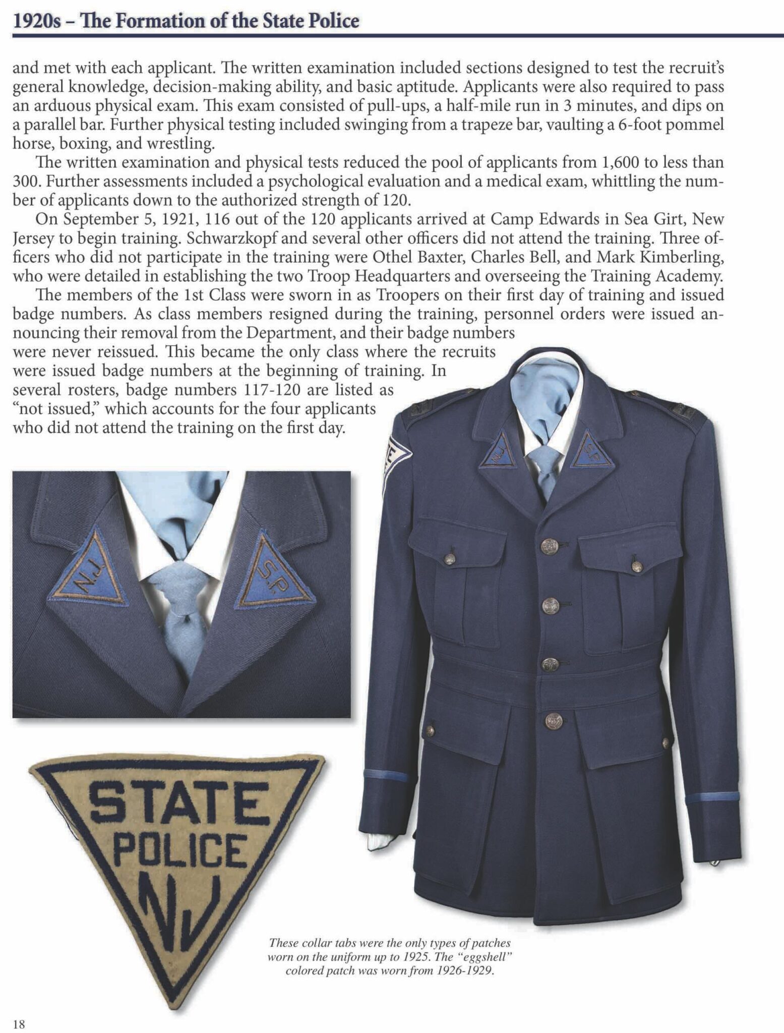 New Jersey State PoliceOne Hundred Years of Service – M. T. Publishing ...