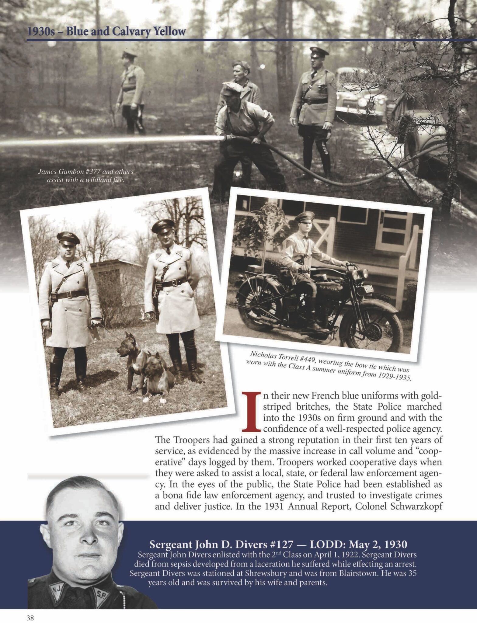 New Jersey State PoliceOne Hundred Years of Service – M. T. Publishing ...